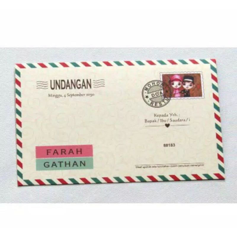 Jual ERBA 88183 Blangko Undangan Nikah Era Baru | Shopee Indonesia