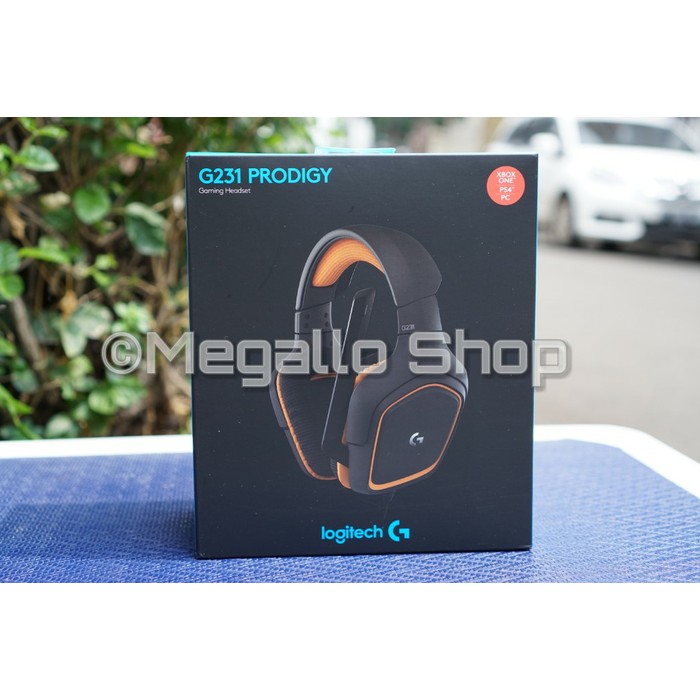 Jual Logitech G231 Prodigy Gaming Headset garansi 2 tahun - Hitam ...
