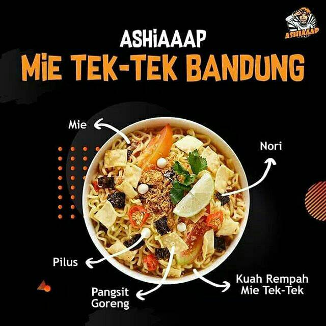 Jual Ashiaaap (Mie Tek Tek Bandung) | Shopee Indonesia
