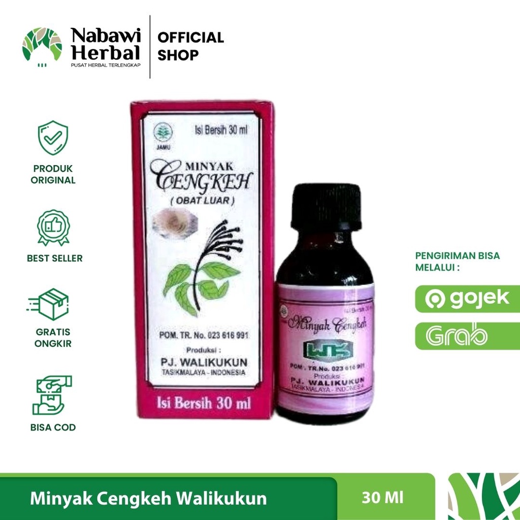 Jual WALIKUKUN - Minyak Cengkeh Walikukun 30 ml | Shopee Indonesia