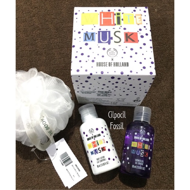 Jual THE BODY SHOP WHITE MUSK GIFT CUBE | Shopee Indonesia