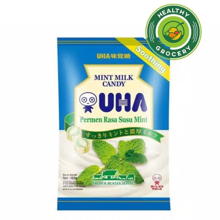 Jual Uha Milk Candy Coffee / Mint / Matcha 103gr Permen Susu Rasa Coffee / Mint / Matcha ...