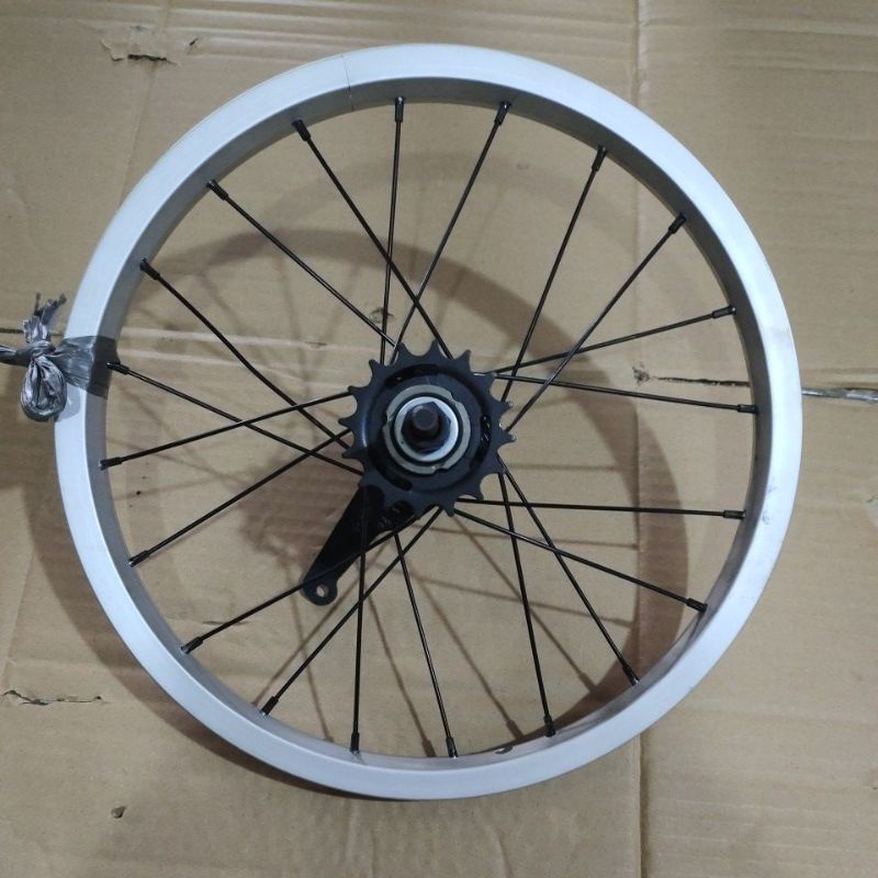 Jual velg wheelset 16 terpedo sepeda BMX 16 inchi 20 hole | Shopee ...