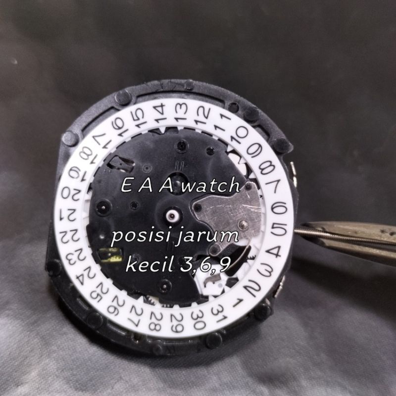 Jual Mesin Jam Tangan universal sunon/Kaleng Crono type PE902 Posisi jarum kecil 3,6,9 | Shopee ...