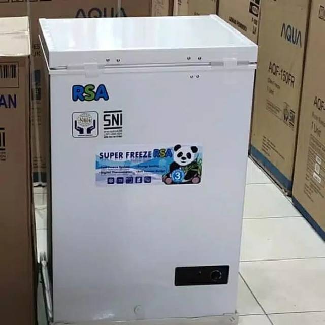 Jual RSA CHEST FREZEER CF100 VOLUME 100 LITER | Shopee Indonesia