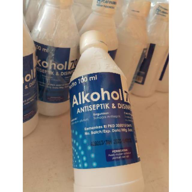 Jual Alkohol AFI FARMA 70 PERSEN - ALKOHOL 70% Antiseptik | Shopee ...