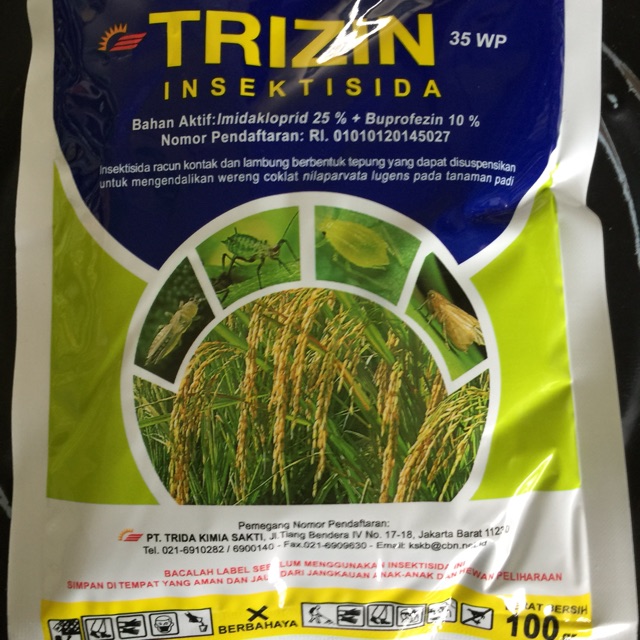 Jual Produk obat pertanian trizin 100 gram insektisida laris murah ...
