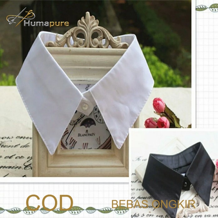 Jual Fake Collar Wanita Kerah Kemeja Palsu Cape Daun Kerah Kemeja ...
