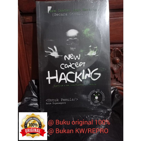 Jual buku hacker. new concept hacking +cd | Shopee Indonesia