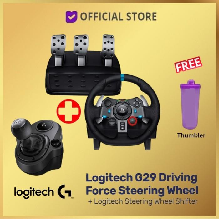 Jual Joystick | Logitech G29 Driving Force Racing Wheel + Driving Force ...