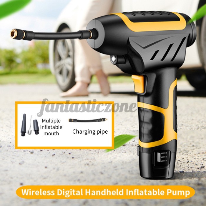 Jual Peralatan BAN XY Pompa Ban Digital Elektrik 120w Dengan Kabel Usb ...