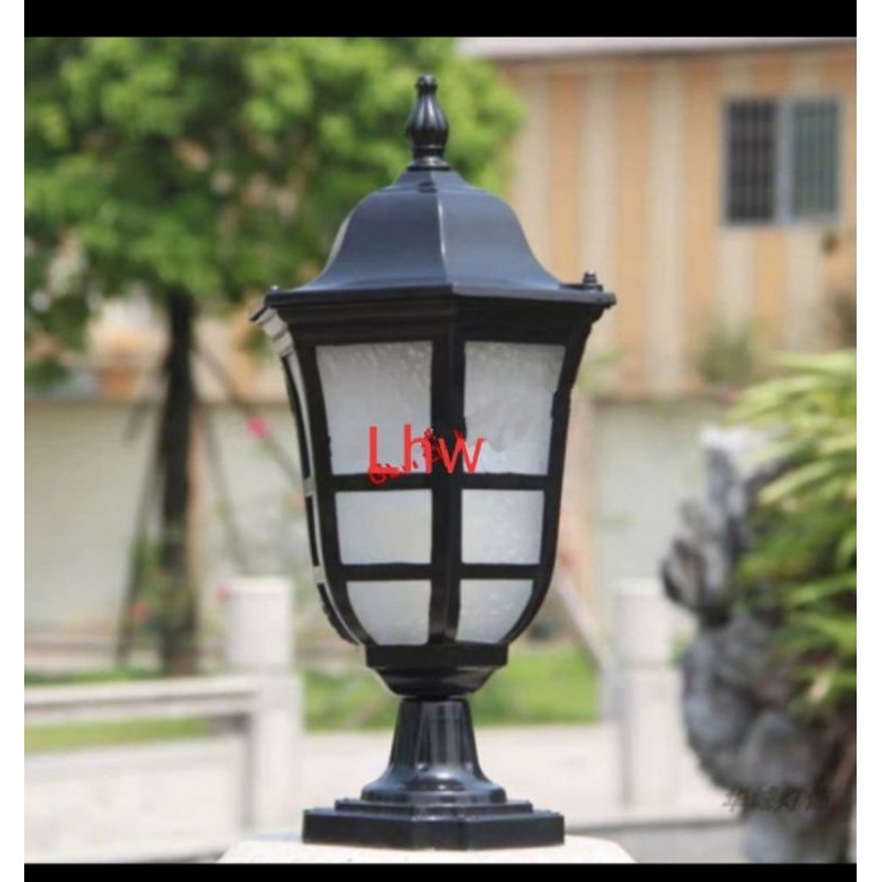 Jual lampu hias pilar-lampu pagar-taman 1202s dekorasi teras outdoor ...