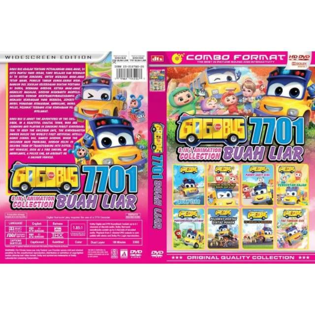 Jual 8in1 Gogo Bus Buah Liar Animation Collection 7701 | Shopee Indonesia