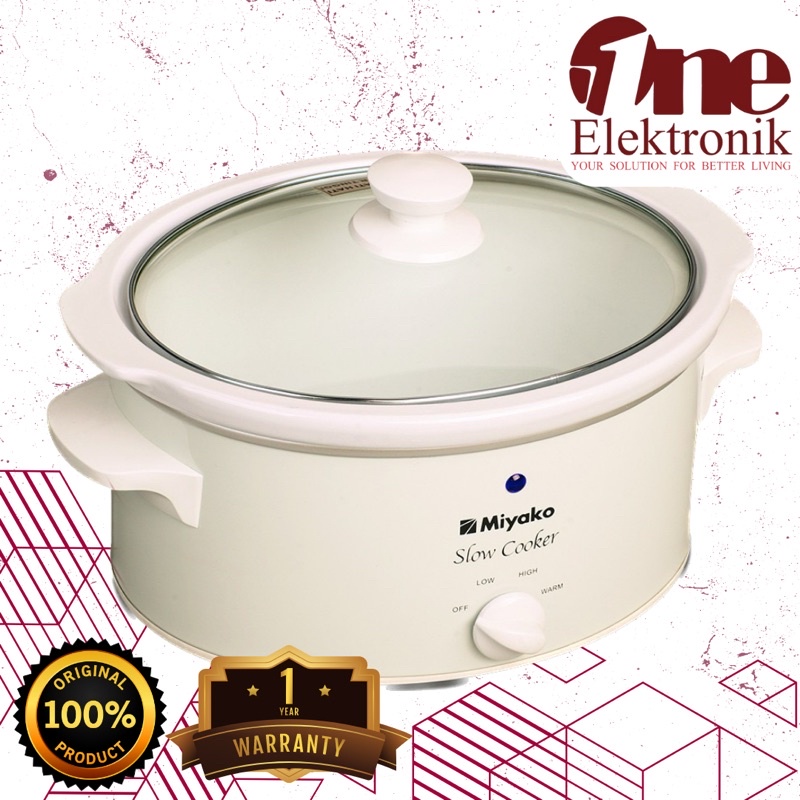 Jual Slow Cooker Miyako SC-510 ( 5liter) | Shopee Indonesia
