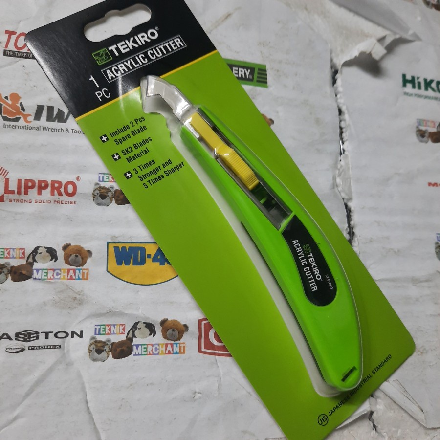 Jual Tekiro Pisau Cutter Acrylic Akrilik Potong Plastik Mika | Shopee ...
