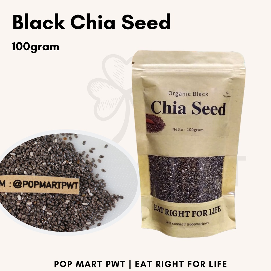 Jual Chia Seed 100g - Organic Biji Chia Organik | Shopee Indonesia