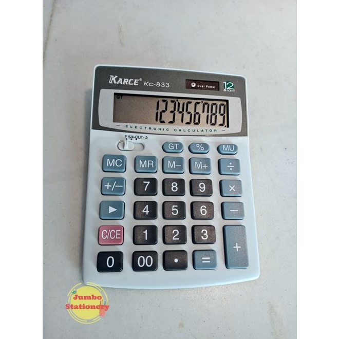 Jual Kalkulator Karce KC 833 12 Digit | Shopee Indonesia