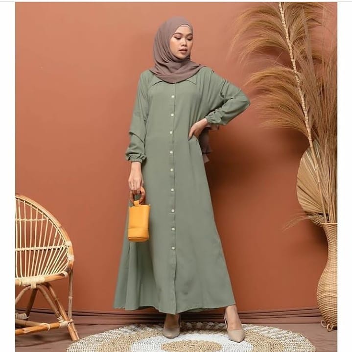 Jual GAMIS NIDIA FULL KANCING HIDUP PREMIUM | Shopee Indonesia