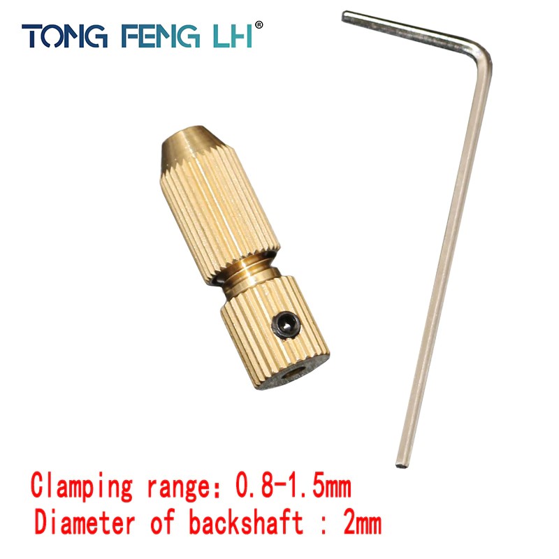 Jual FREE ONGKIR 2.0mm Brass Electric Motor Shaft Clamp Fixture Chuck ...