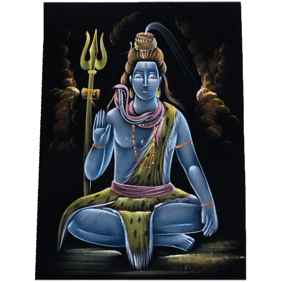 Jual Poster Lukisan Siwa Saraswati Kali Buddha Shiva | Shopee Indonesia