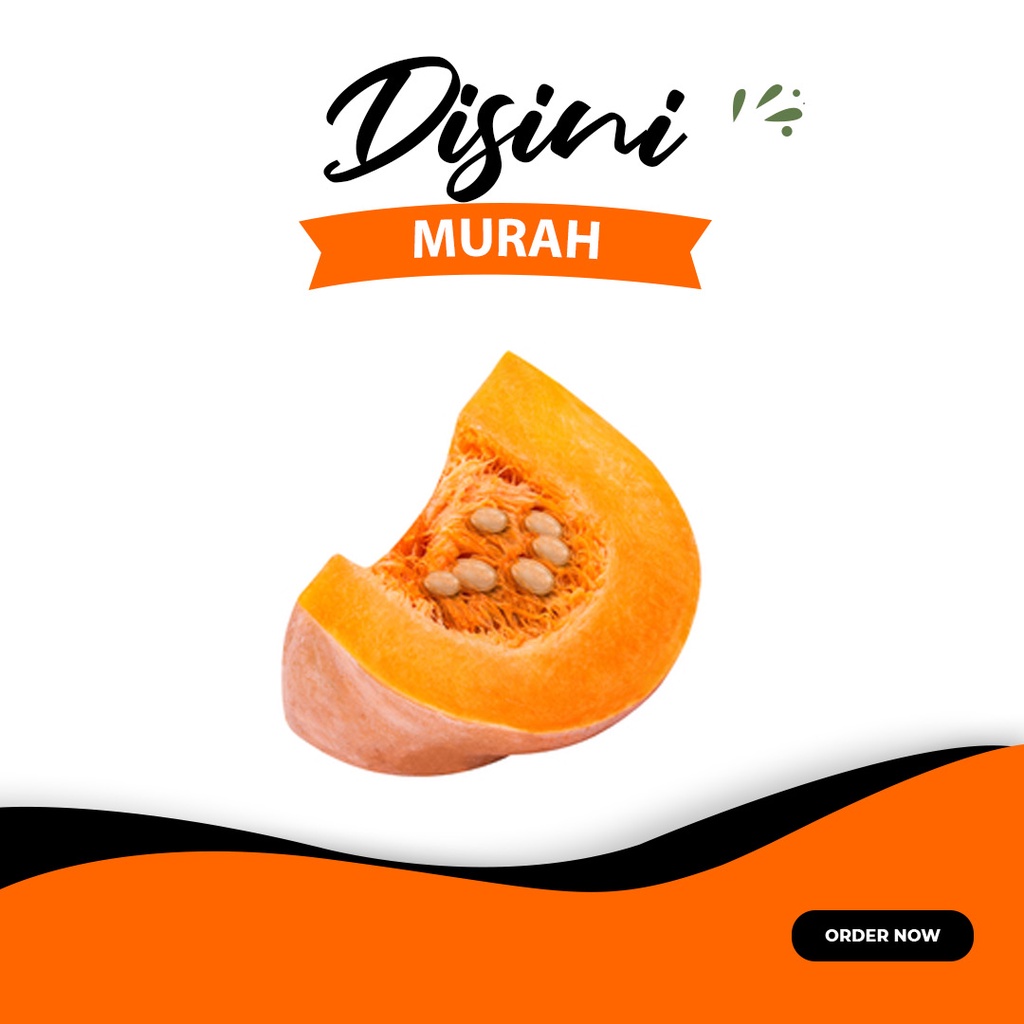 Jual labu parang waluh kuning per potong ± 500gr & 1kg | Shopee Indonesia