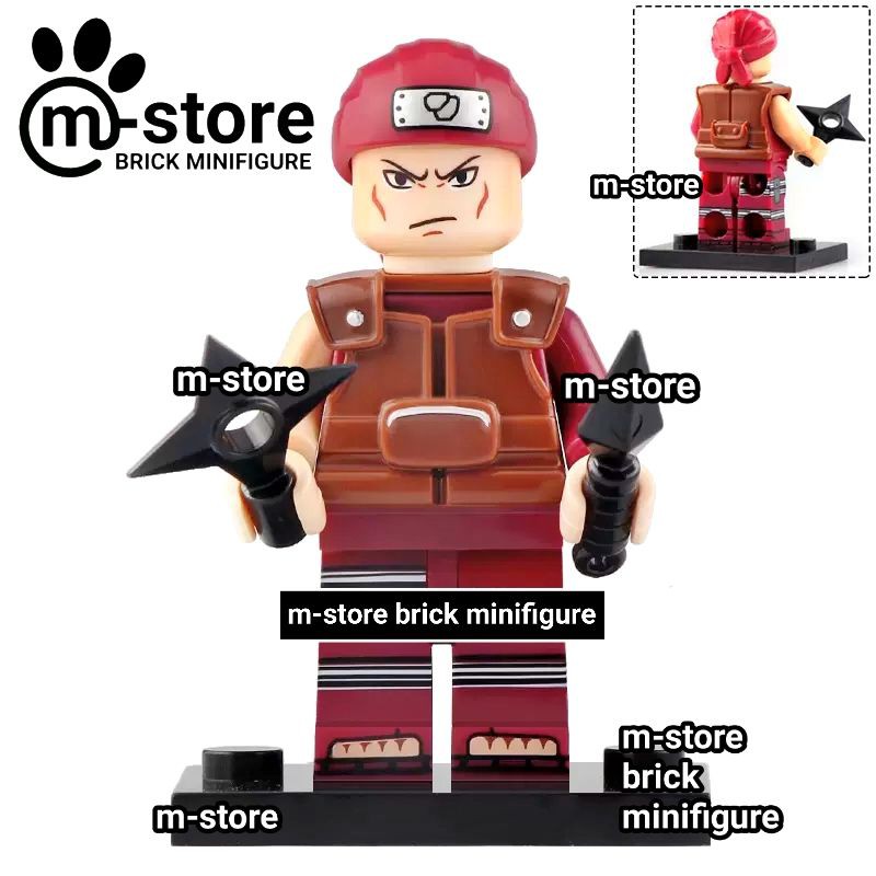 Jual brick naruto earthland ninja brick mini toy figure | Shopee Indonesia