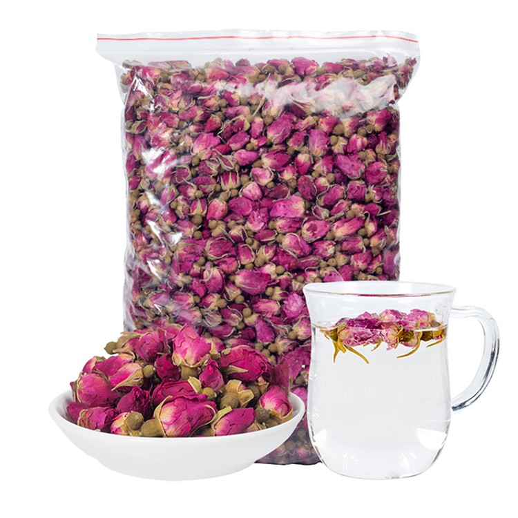 Jual Teh Kuncup Bunga Mawar / Red Rose Buds Flower Tea 50G | Shopee ...