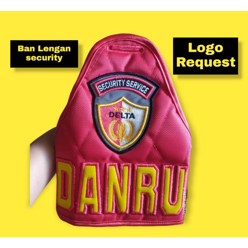 Jual BAN LENGAN DANRU | BAN LENGAN SECURITY-SATPAM | BAN LENGAN KEREN ...
