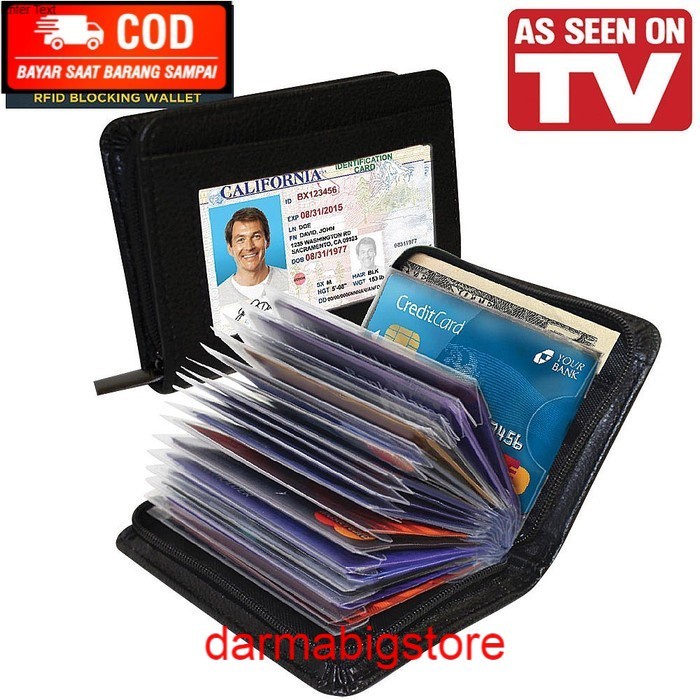 Jual Dompet Kartu As Seen On Tv Ultra Slim Block Wallet Dompet Credit ...