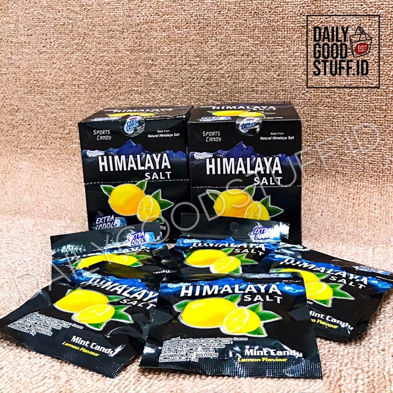 Jual Permen Himalaya Salt / Big Foot Himalaya Salt Lemon Flavour 15 ...