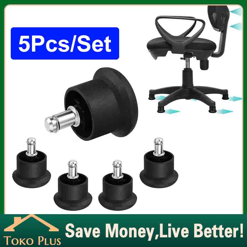 Jual 10Pcs Bell Glides Replacement Office Chair or Stool Swivel Caster ...