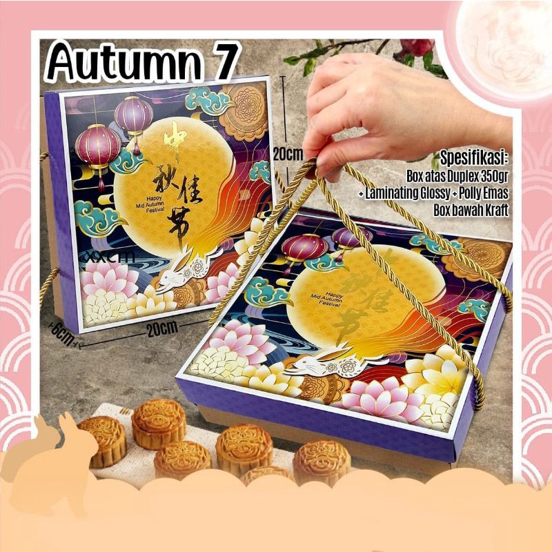 Jual Box autum box mooncake (5pc) | Shopee Indonesia