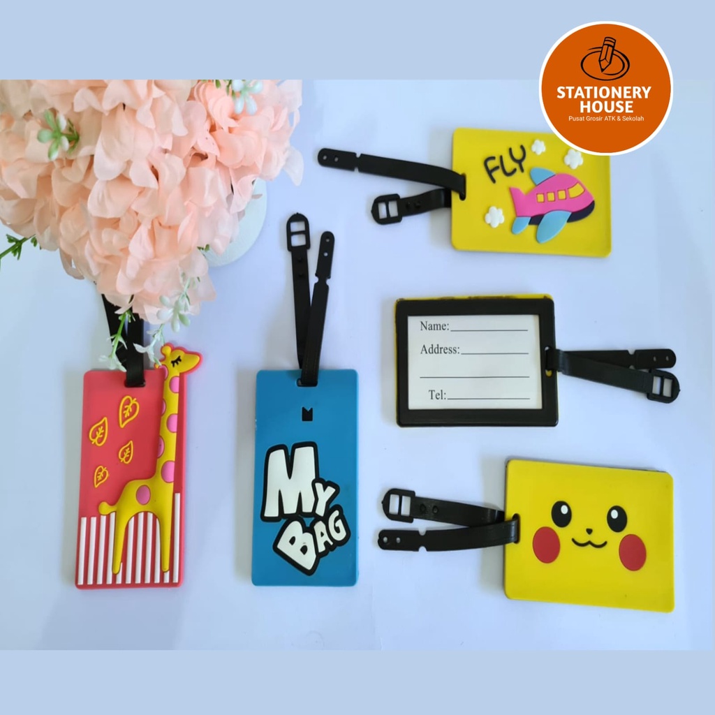 Jual BAG NAME TAG / LABEL KOPER / LUGGAGE NAME TAG / Travel Tag ...