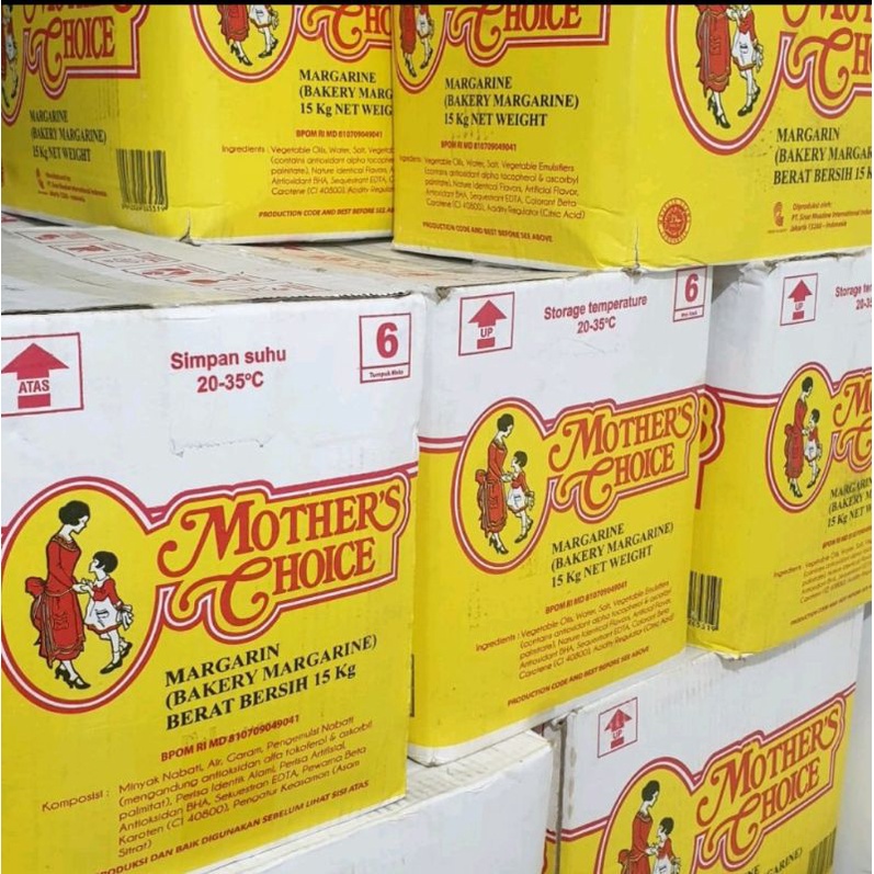 Jual Mother Choice Bakery Margarine 15Kg / Mothers Choice Bakery ...