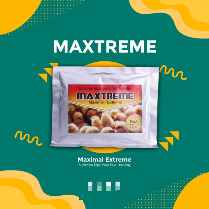 Jual 1 BOX ISI 10 PCS MAXTREME || SUPLEMEN AYAM MASA BROODING | Shopee ...