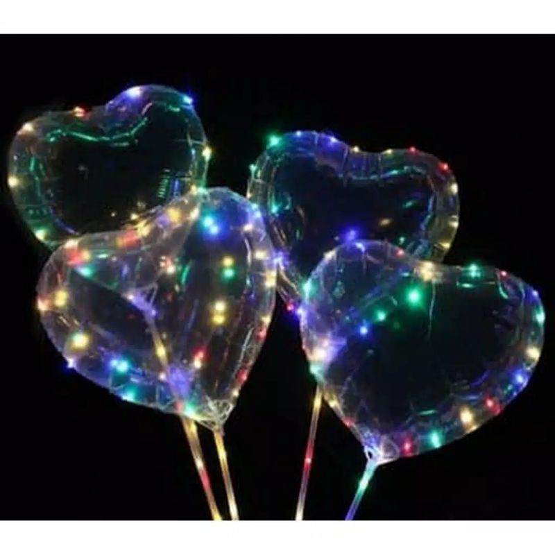 Jual balon led love/balon love/ balon karakter/balon led | Shopee Indonesia
