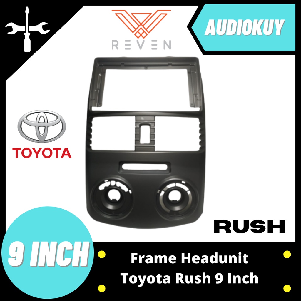 Jual Frame Toyota Rush 9 Inch Headunit Android 2011-2017 | Shopee Indonesia