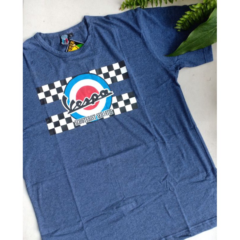 Jual SCOOTERIST SEDJATIE kaos vespa baju scooter mesin kanan original ...