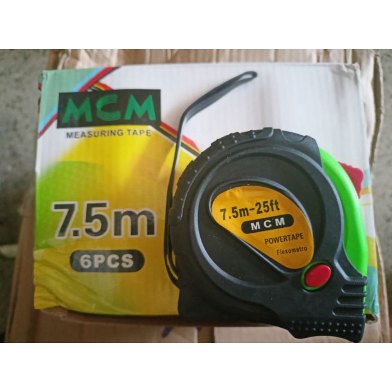 Jual meteran 7,5 meter mcm SK alat ukur pengukur barang sesuai foto ...