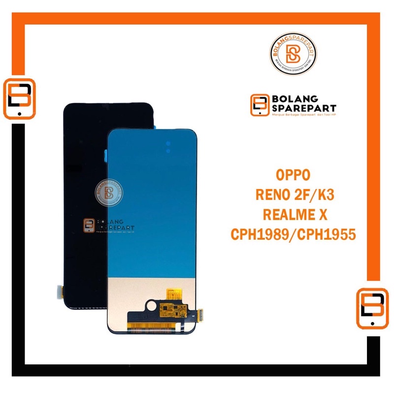 Jual LCD OPPO RENO 2F / OPPO K3 / REALME X CPH1989 CPH1955 ...