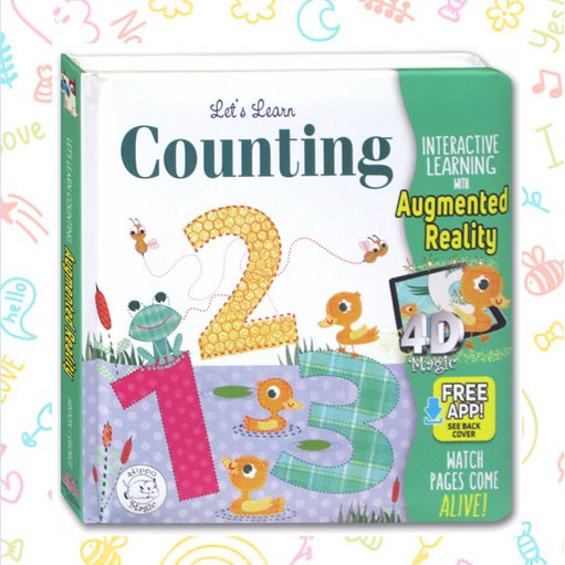 Jual Little Hippo : Let's Learn Counting 123 (with augmented reality) | Shopee Indonesia
