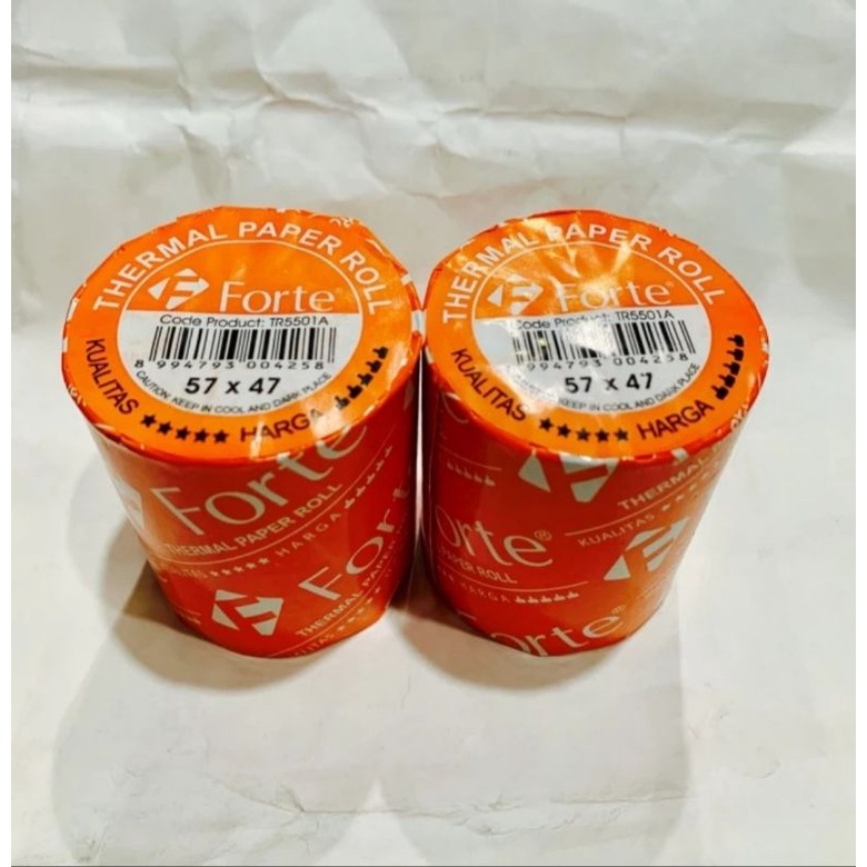 Jual Kertas Thermal Forte 57*47 (10 roll) | Shopee Indonesia