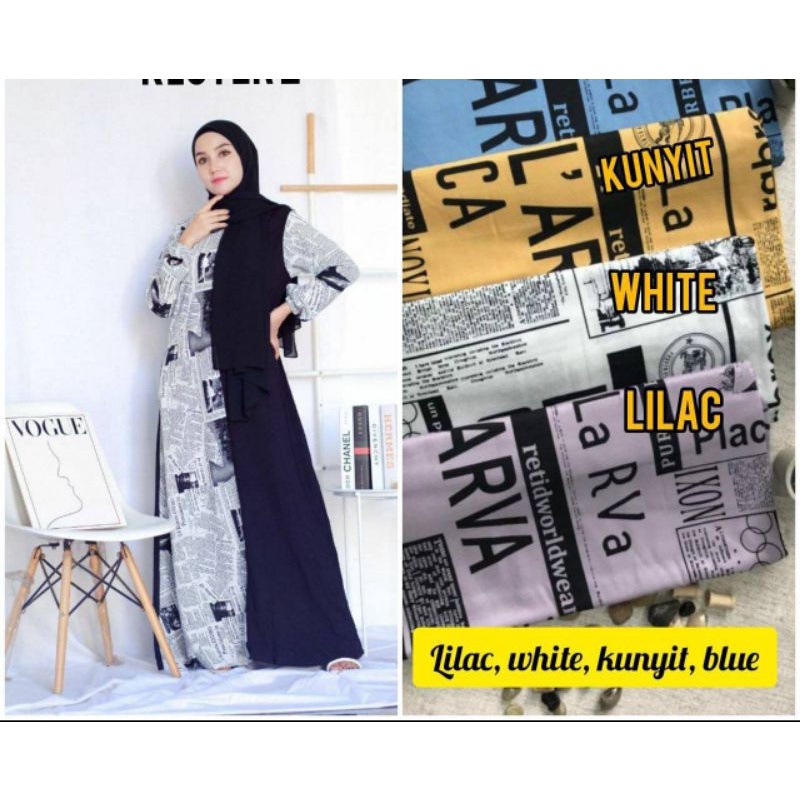 Jual TERBARU TERVIRAL HOME DRESS RAYON KORAN BEST SELLER ready standar ...