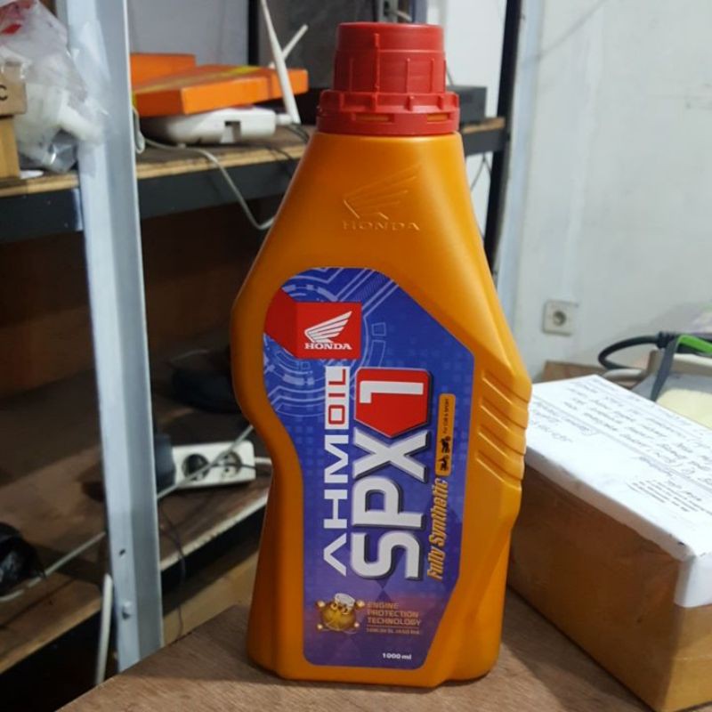 Jual Oli Mesin motor AHM SPX1 10W-30 SL JASO MA 1L | Shopee Indonesia