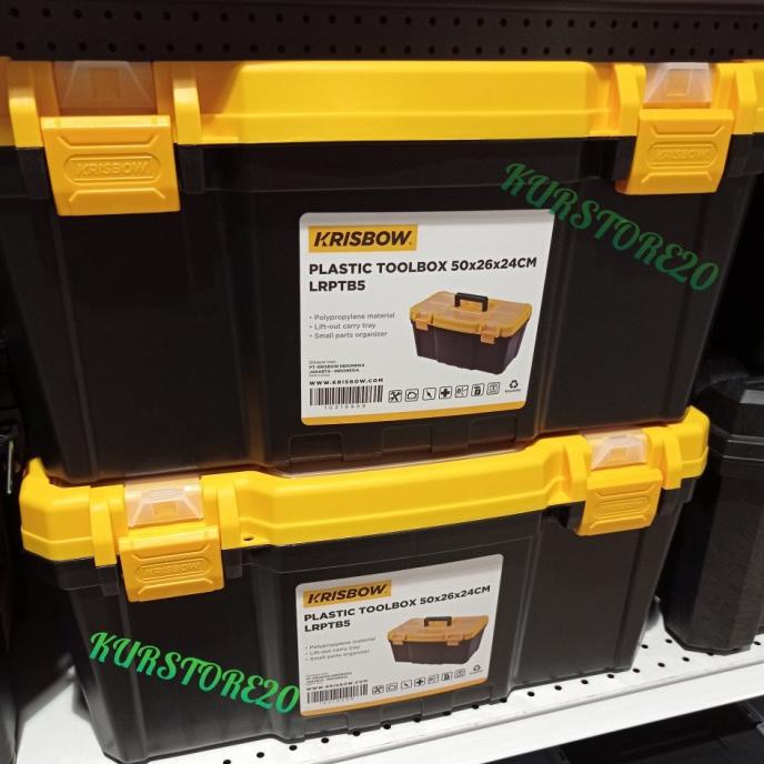 Jual Krisbow Tool box 50x26x24cm --NEW-- | Shopee Indonesia