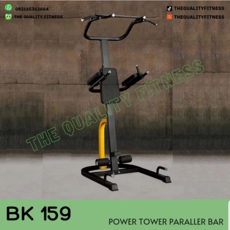 Jual Alat Fitness Power Chin Up Pull Up Dip Bar Knee Raise Premium ...