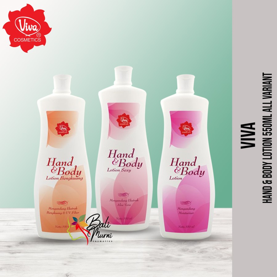 Jual VIVA HAND & BODY LOTION 550ML | Shopee Indonesia