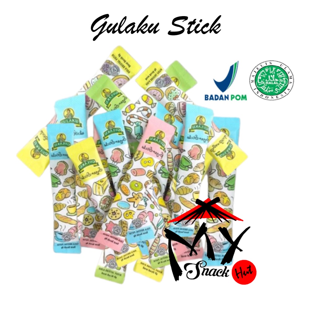 Jual GULAKU STICK 8GR GULA STIK WHITE SUGAR KRISTAL GULA PUTIH TEH KOPI ...