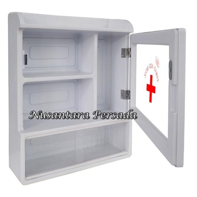 Jual Box Penyimpanan Obat - Safety Box Kotak Lemari Obat P3K Pppk Kkk ...