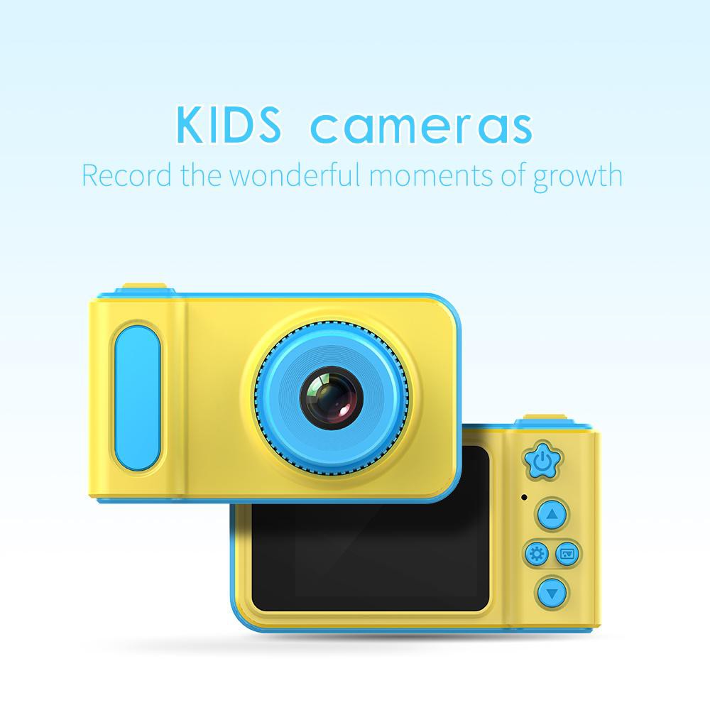 Jual Kamera Digital Mini / anak camera kids biru kuning lucu | Shopee ...